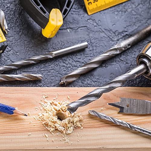 Utoolmart 3Pcs Twist Drill High Speed Steel Bit, Mini Twist Drill Bits Set, Jobber Small Twist Drill Bits, 3.8mm Twist Drill, HSS-4241 Twist Drill Bit Set, for Steel Aluminum Alloy