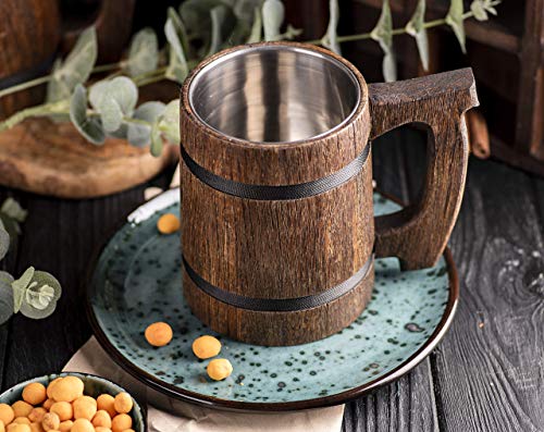 Swords don't kill DM's do Beer Mug. D20 Wooden Beer Mug. Dungeon and Dragons Mug. Dungeon Master Personalized Mug. D&D Gift. DnD Beer Stein. Gift for Men. Gamer Gift. Beer Tankard. Gift for Him K250
