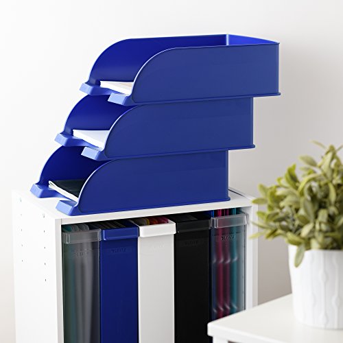 Leitz A4 Letter Tray, Jumbo, Clear, Plus Range, 52330003