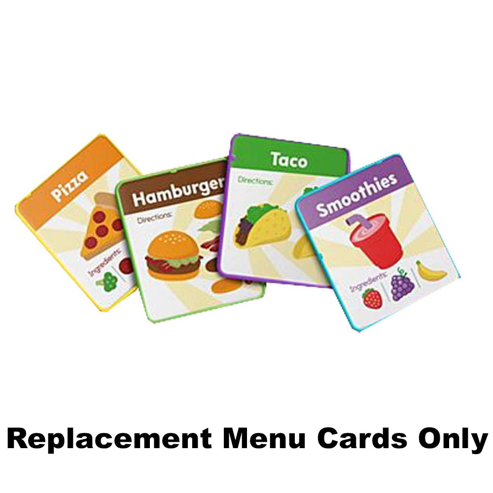 Laugh and Learn Servin' Up Fun Food Truck DYM74 - Replacement Menu Cards