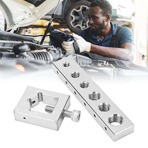 ZZZZS Safety Wire Nut Jig Holder Kit, Repair Tools Professional Carbon Steel Safety Lock Bolt Drill Jig Holder Kit for Adjustment