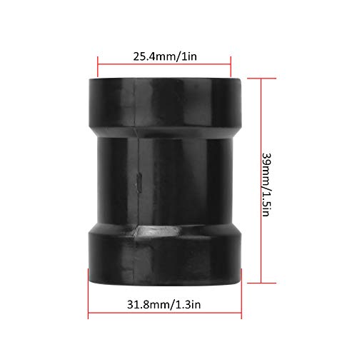 Pinsofy Handlebar Stem Reducer, 31.8mm to 25.4mm Bike Handlebar Easy to Install Durable Practical for Road Bike for Mountain Bike