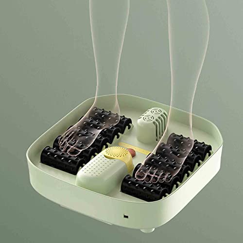 YEmirth Foldable Foot Bath Foot Bath Tool, Foot Bath Basin with Foot Massager, Help Sleep, Foot spa, Suitable for Family spa Pedicure, can Save Space[A1]