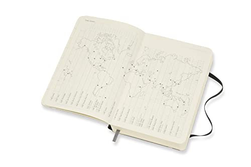 Moleskine Classic 12 Month 2022 Daily Planner, Soft Cover, Pocket (3.5" x 5.5"), Black