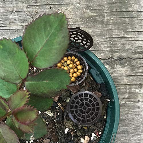 Tegg Fertilizer Basket 10PCS Fertilizer Box with Cover for Osmocote Orchid Bonsai Flower Plant