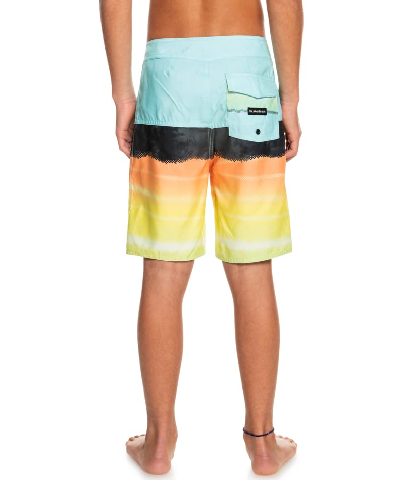 Quiksilver Boys' Everyday Panel YTH 17 Boardshort Swim Trunk, Navy Blazer, 24/8