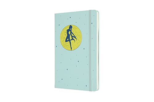 Moleskine Limited Edition Sailor Moon Notebook, Hard Cover, Large (5" x 8.25"), Plain/Blank, Transformation, 240 Pages