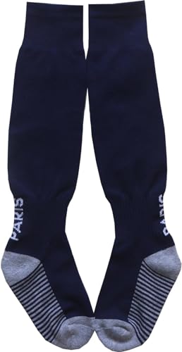 ORGBRAIN 2023/2024 Home #7 Football Soccer Kids Jersey Shorts Socks Set Youth Sizes (Navy, 30)
