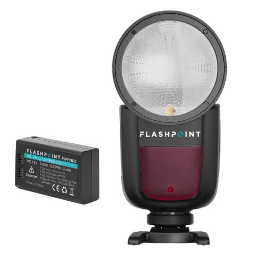 Nikon Z 7II Mirrorless Camera with Flashpoint Zoom Li-on X R2 TTL On-Camera Round Flash Speedlight for Nikon