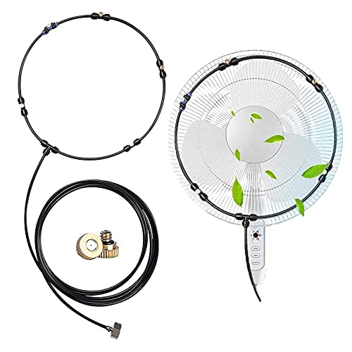 Tevigo Misting Cooling System, Outdoor Misters Automatic Plant Watering System Misters Cooling Backyard Patio Garden Lawn Greenhouse (20 FT9(6M))