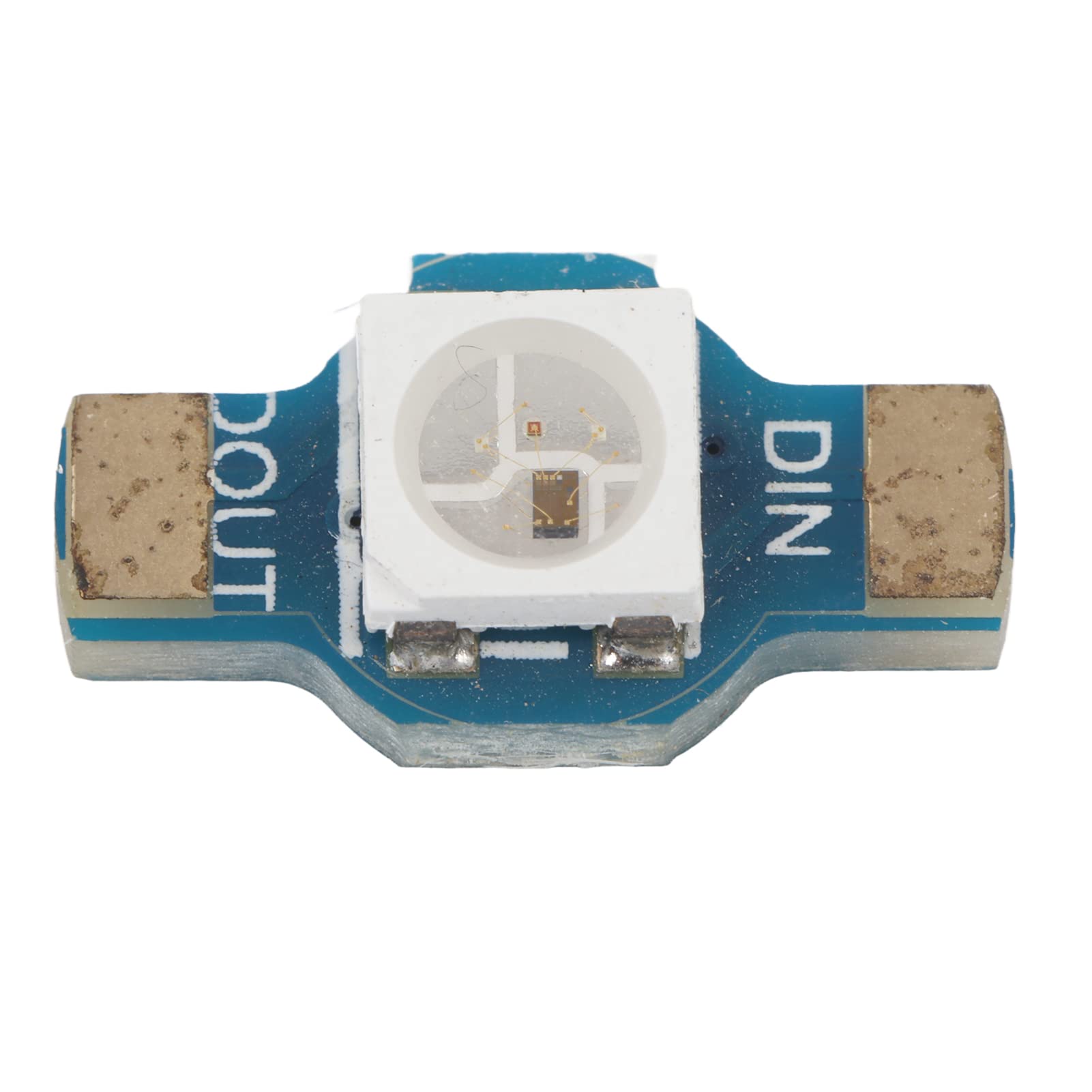 WS2812 RGB LED Module, Low Drive Voltage 10Pcs High Brightness PCB WS2812 LED Module for Replacement