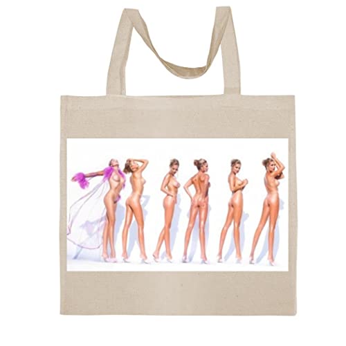 Silvia Saint - A Nice Graphic Cotton Canvas Tote Bag FCA #FCAG37023