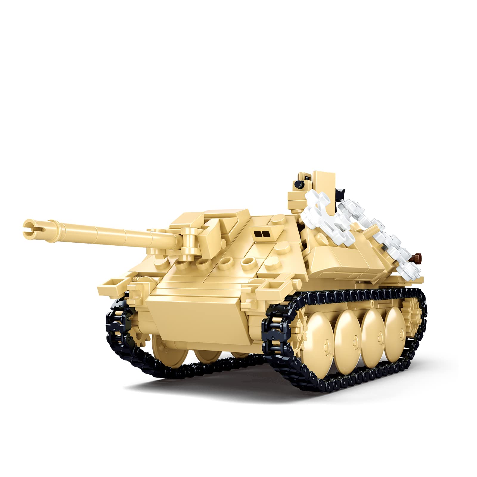 Sluban Building Blocks Toy Army Battle of Budapest - Hetzer (Jagdpanzer 38) Tank Destroyer Educational Learning Construction Toys Set for Kids Boys Grils (344 PCS)