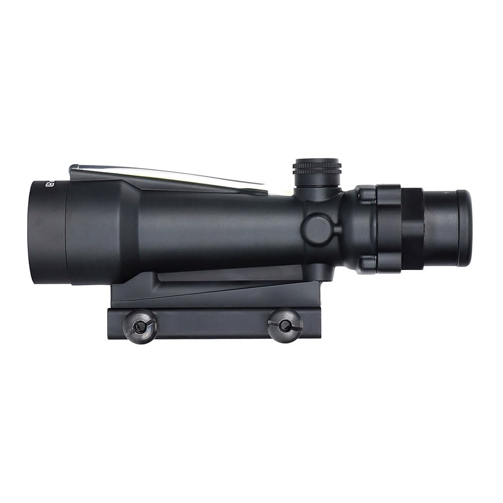ohhunt 3.5X35 Rifle Scopes Green Fiber Optics Chevron Reticle Eye Relief 3.11 inch