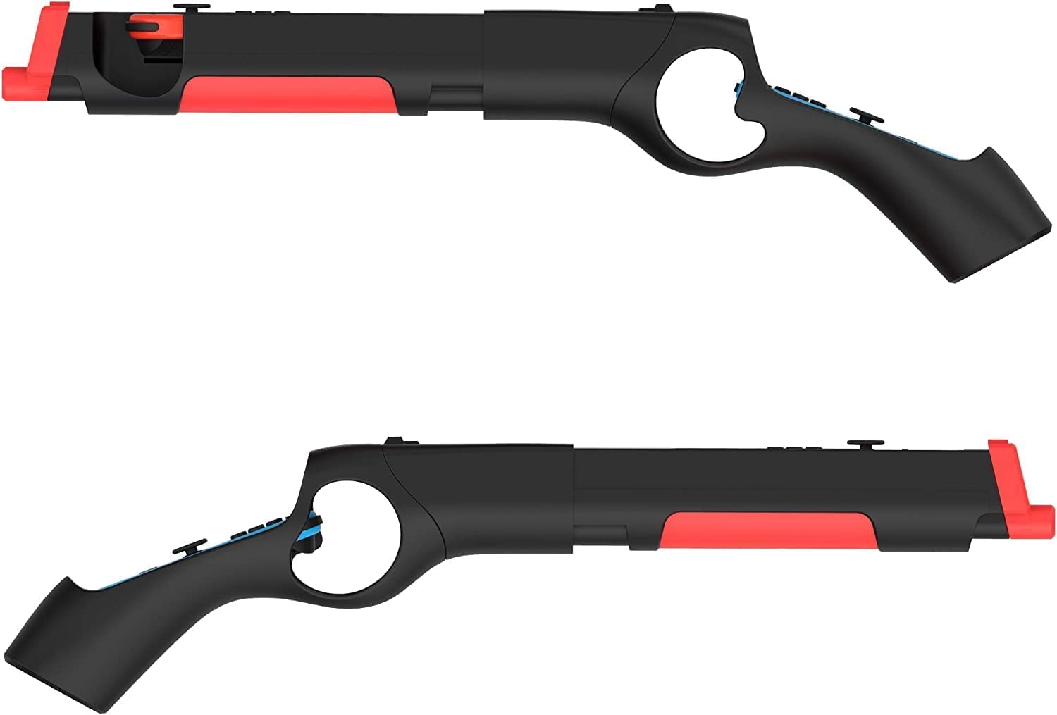 Switch Shooting Game Hunting Gun for Nintendo Switch OLED Joycon Controller, Kethvoz Gun Grip for Nintendo Switch Shooter Games Splatoon 2 Wolfenstein II Hunting Simulator Fortnite
