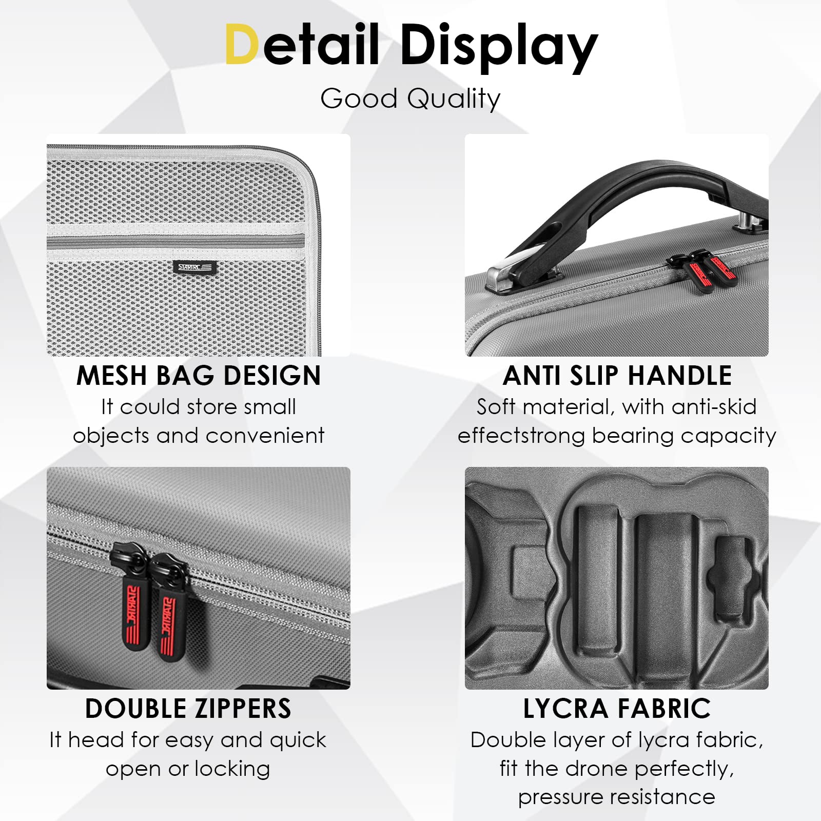 LDSXAY Avata Carrying Case for DJI Avata Drone, Portable Storage Bag Travel Hard Case Compatible with DJI Avata Goggles 2 Accessories