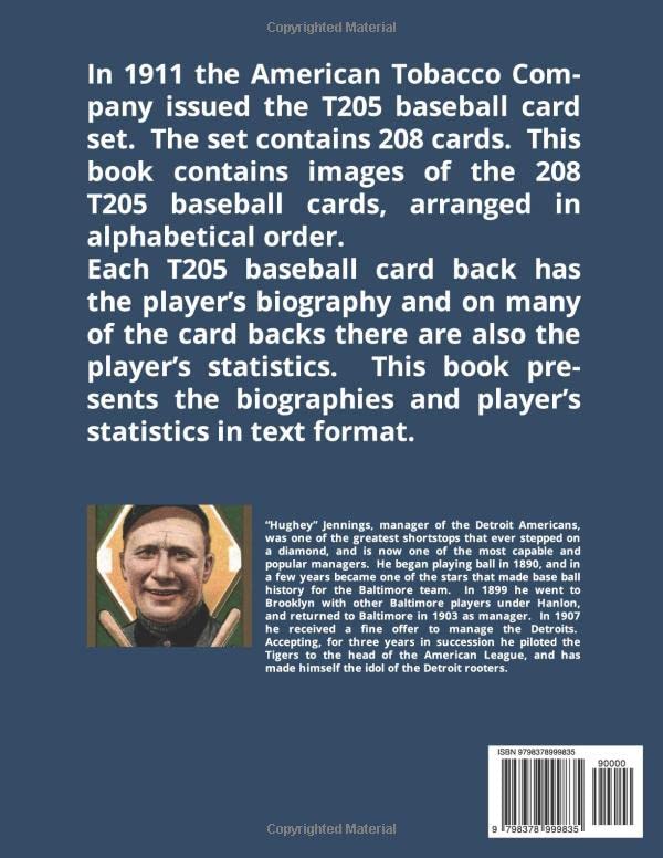 T205 Baseball Card Images