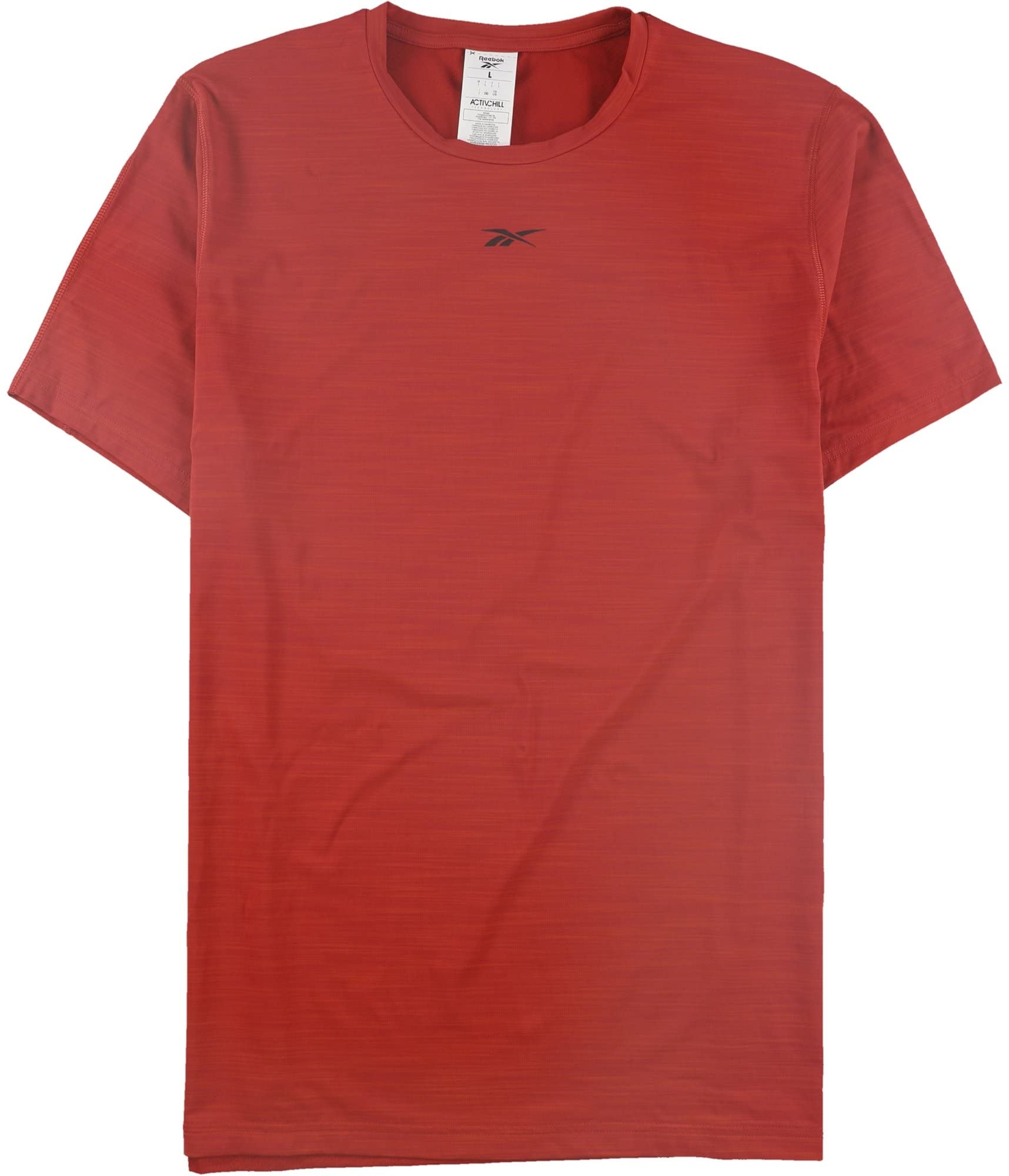 Reebok Mens Move Basic T-Shirt, Red, Large
