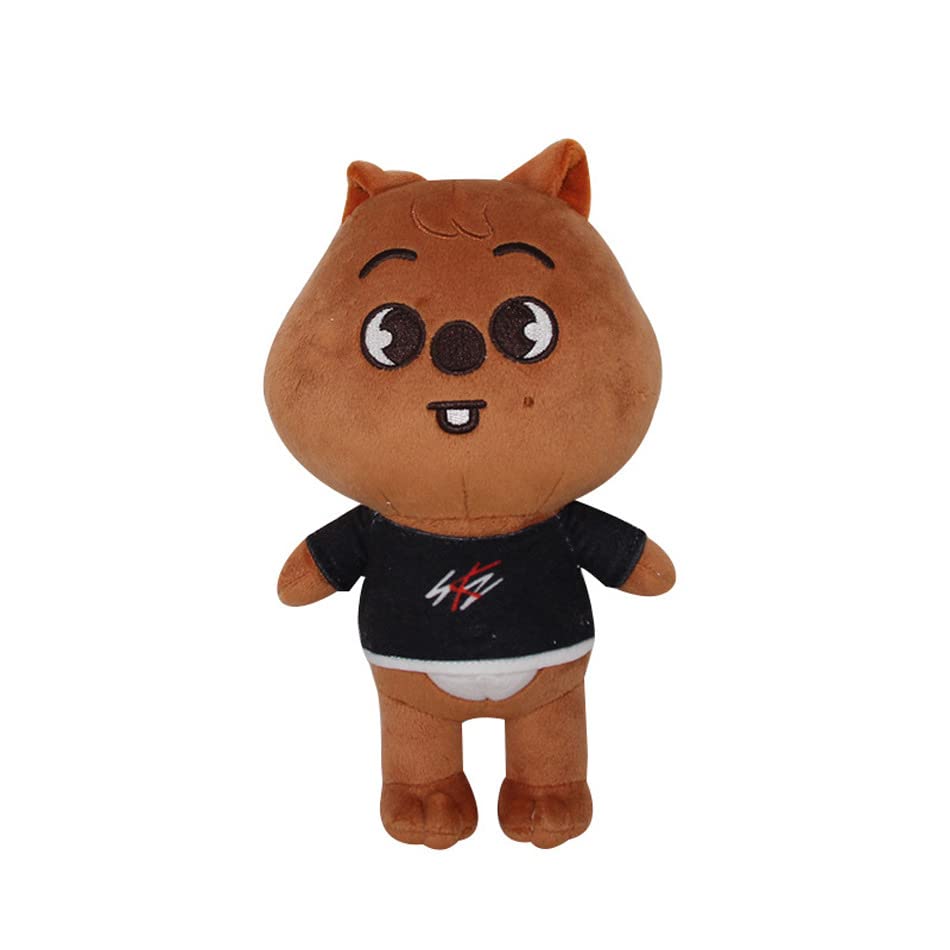 Skzoo Plush Doll Cute Plush Toy Soft Stuffed Animals Toys for Kids Children Gift (7.8inch) (Brown Bear)…