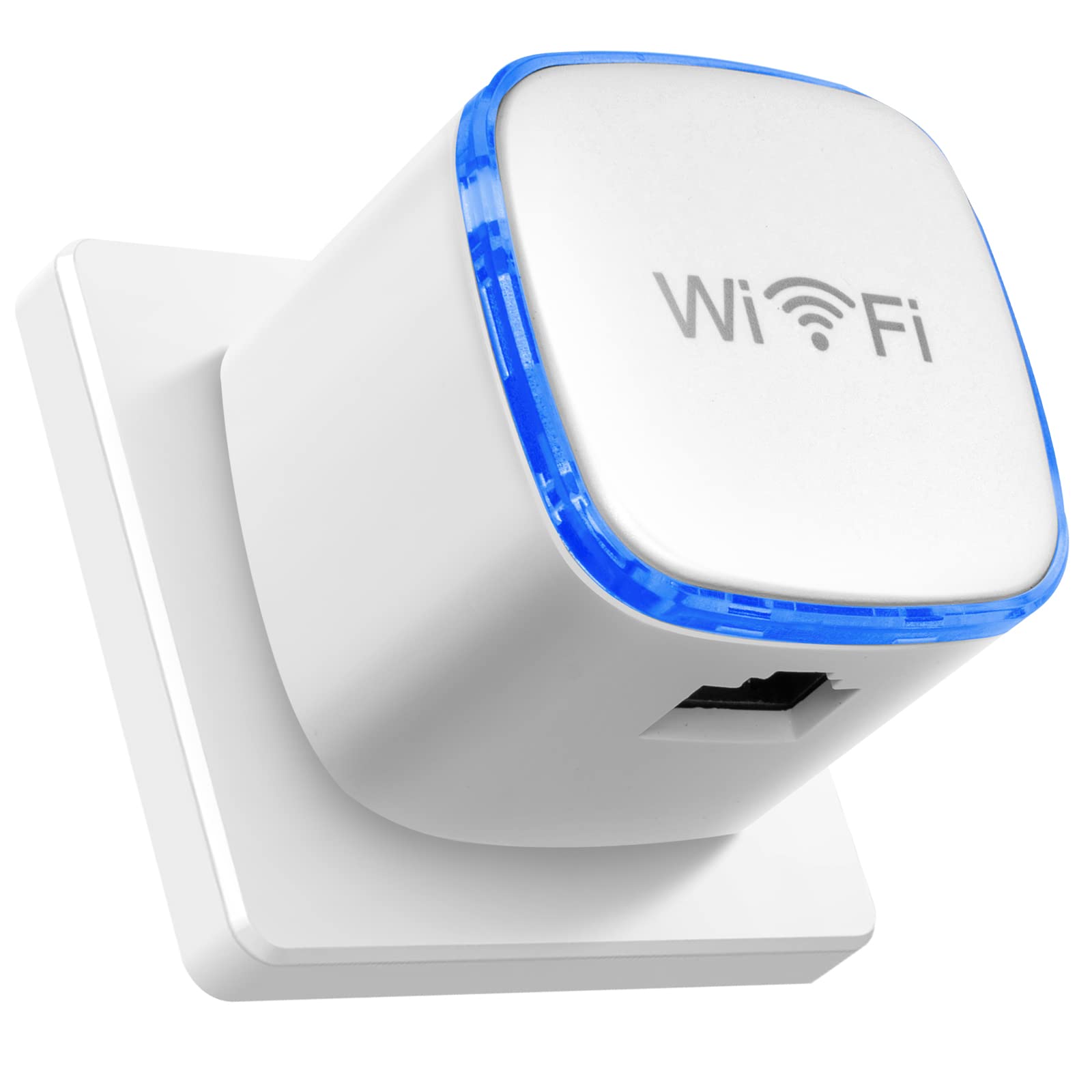 WiFi Extender, WiFi Booster, WiFi Range Extender and Signal Amplifier Covers 3000 sq.ft and 35 Devices, 1-Tap Setup, 360°Coverage, Supports Ethernet Port