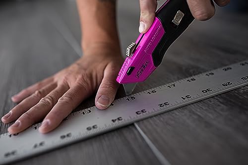 The Original Pink Box Auto-Loading Retractable Utility Knife, Pink
