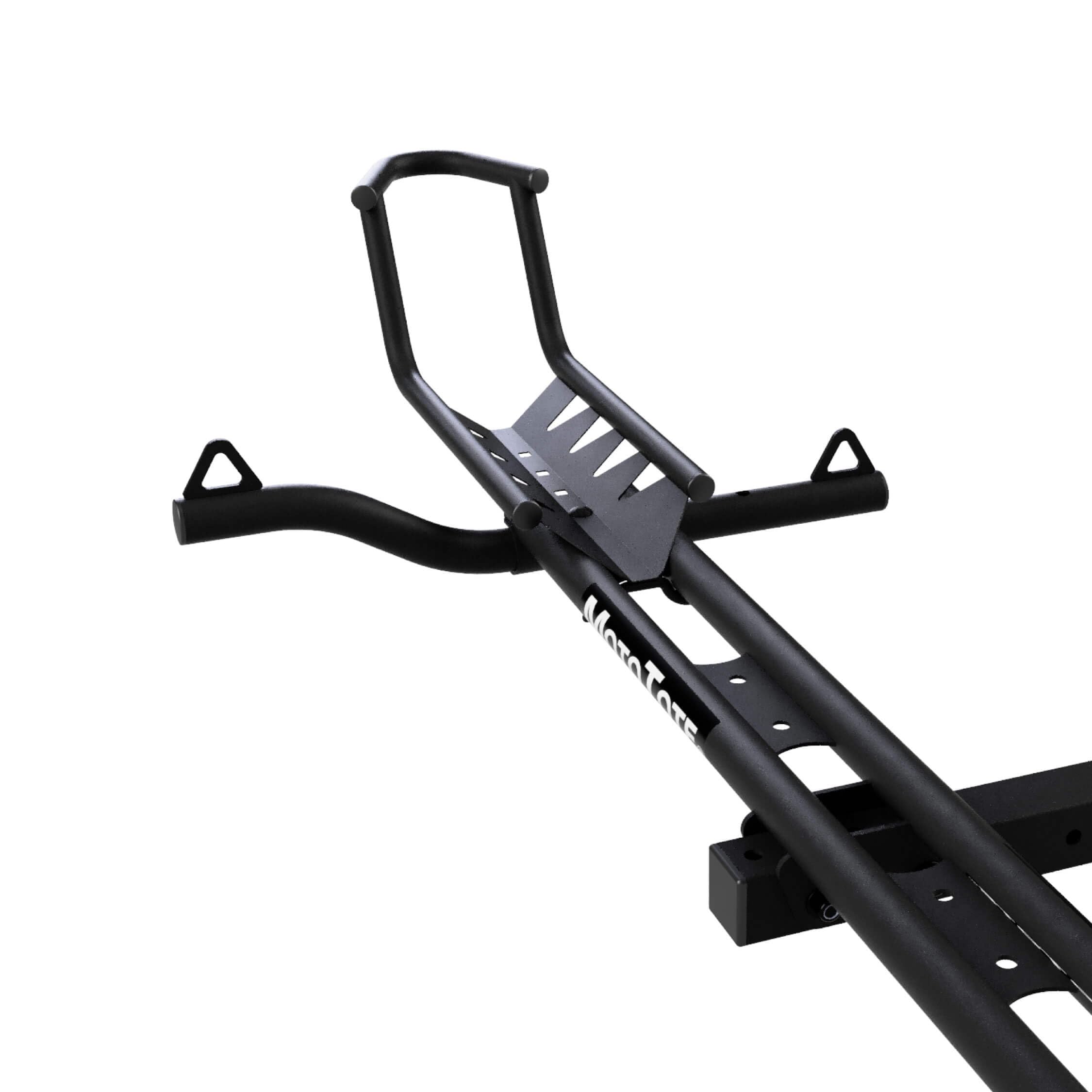 MotoTote Mini β Premium Ebike Rack (200 lbs. Capacity) with Zero Wobble Hitch Mount, Fits Fat Electric Bike Tires up to 5" - Made in USA