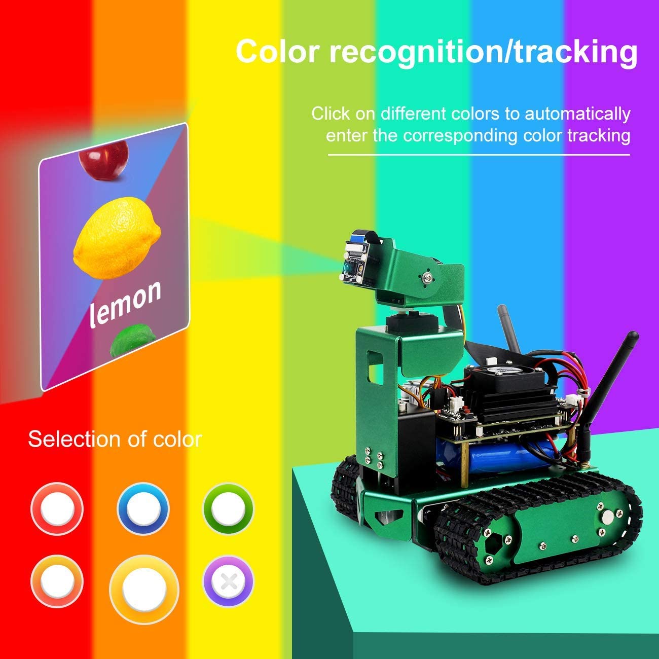 Yahboom AI Robot Jetsbot with NVIDIA Jetson Nano B01 Official Development Board