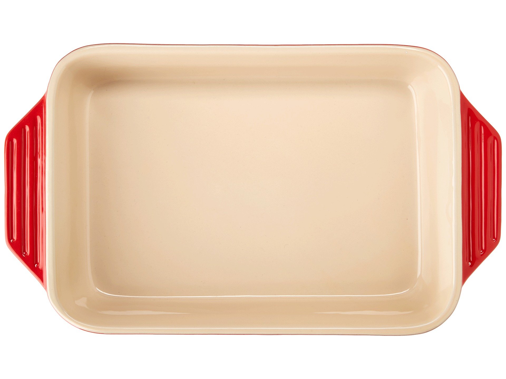 Le Creuset Stoneware Rectangular Dish, 3.15 qt. (12.5" x 8.25"), Cerise