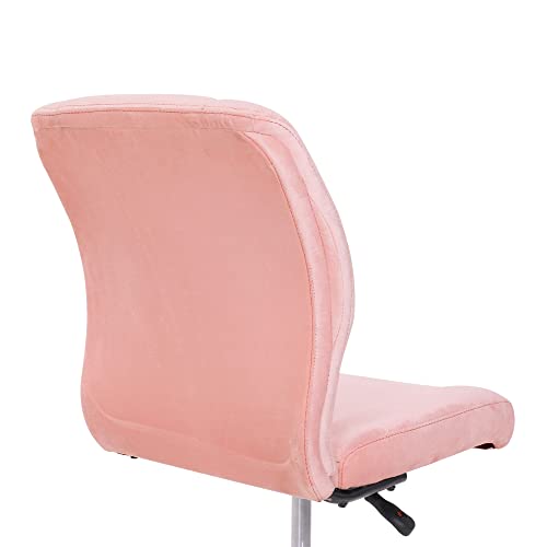 ZHAOLEI Adjustable Swivel Task Chair Plush Velvet Office Chair