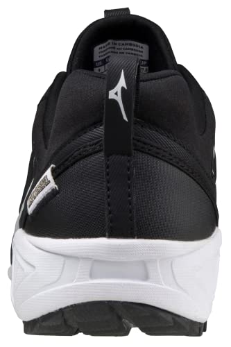 Mizuno mens All Surface Low Ambition 2 Turf Shoe, Black-white, 10 US
