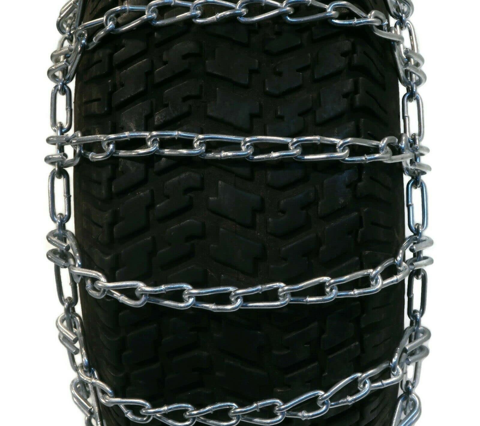 The ROP Shop | Pair of 2 Link Tire Chains 13x5x6 for Toro Snow Blower, Thrower & Lawnmowers