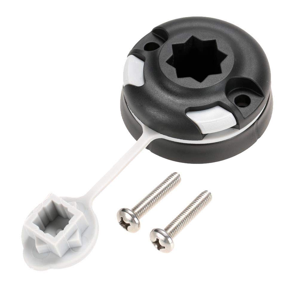 Nylon Mount Outdoor Rod Holder Base Nylon Accessory Screw Sea Inflatable Boat Kayak Accessory Durable Kayak Mount Canoe Tackle