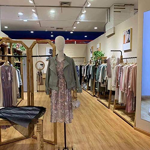 Mannequin Torso Mannequin Dress Form Torso Female Tailors Dummy Dressmakers Dummies Fashion Students Display Bust with Solid Wood Arm Height Adjustable for Apparel Jewelr