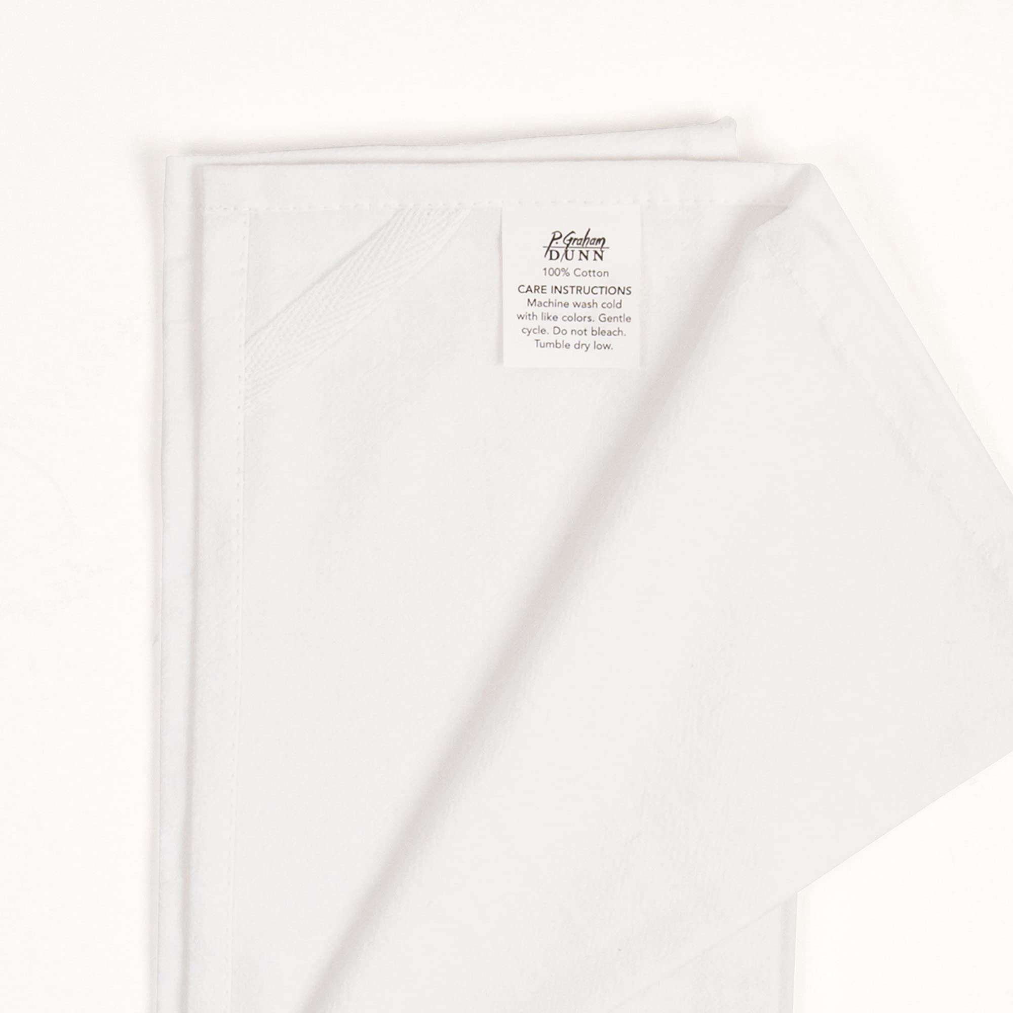 P. Graham Dunn Have to Stir It's Home Made Classic White 28 x 16 Cotton Fabric Dish Tea Towel
