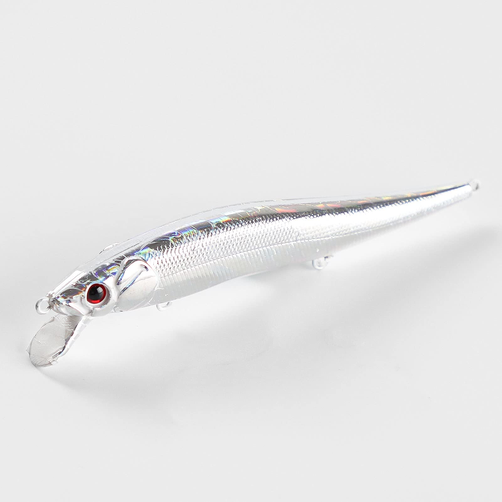 SLNFXC 20pcs/Set 12cm 12g Minnow Crankbait Hard Fishing Lures Holographic Slow Sinking Jerkbaits with Weight Transfer System