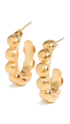 Sylvia Toledano Women's Mini Crole Earrings, Gold, One Size