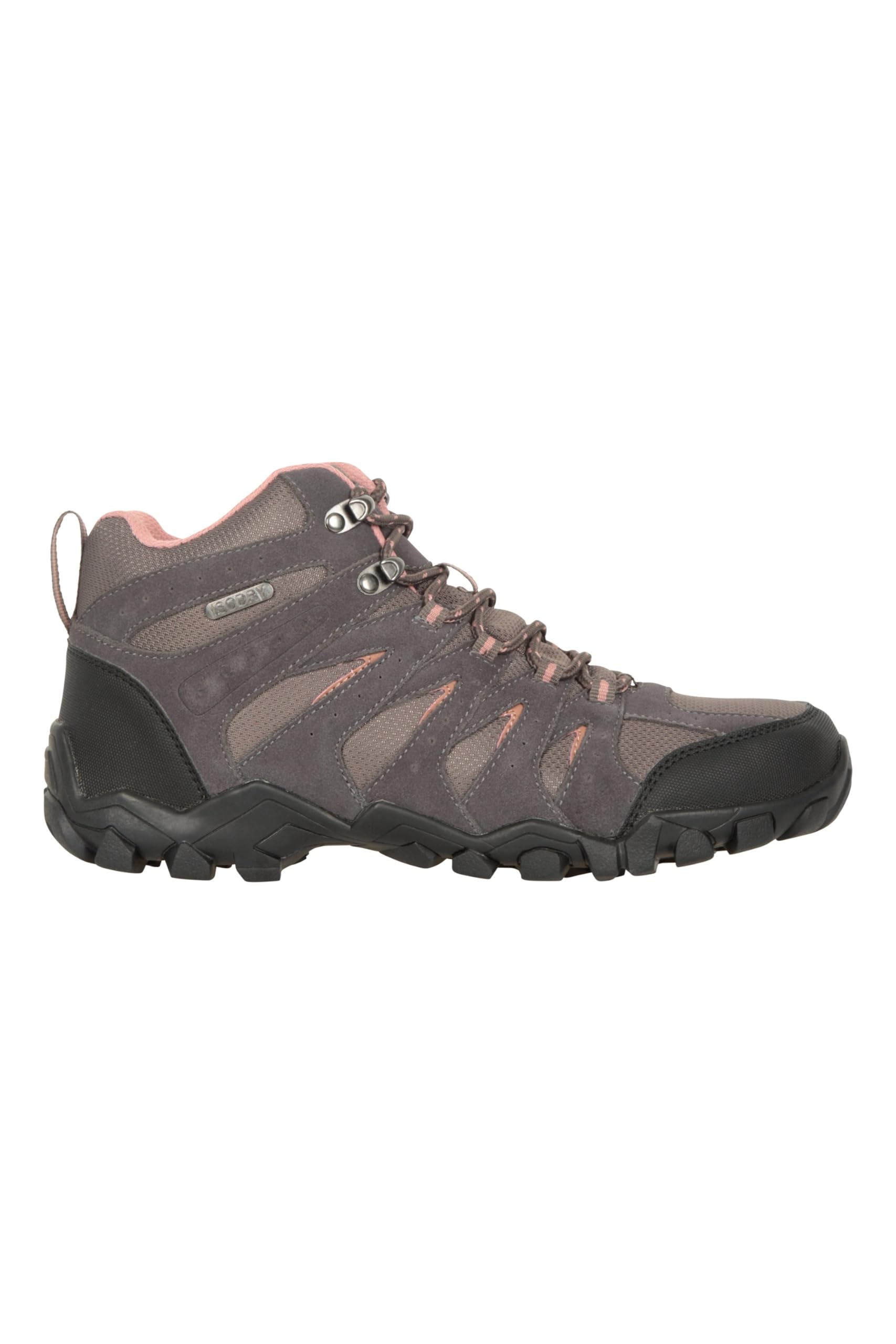 Mountain Warehouse Belfour Waterproof Womens Outdoor Boots Grey Womens Shoe Size 8 US