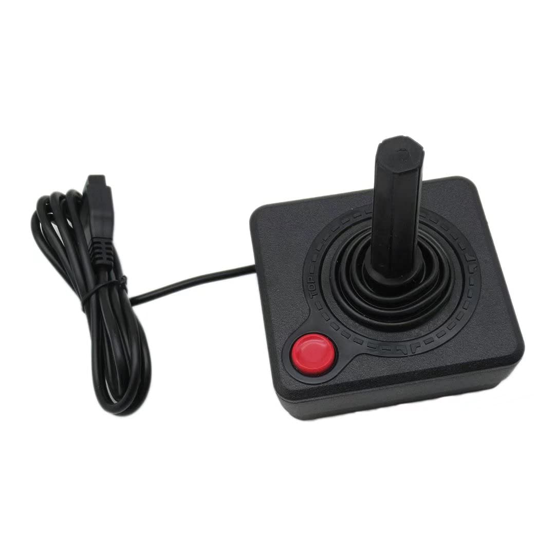 Replacement Joystick Controller Ergonomic Design by Tunes for Atari 2600 Systems