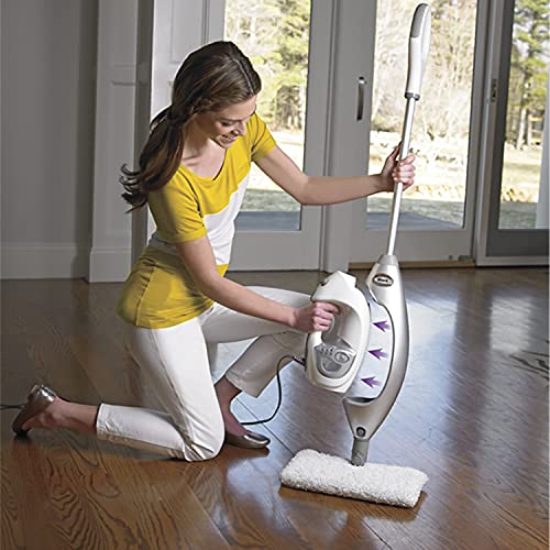 Shark Lift-Away Pro Professional Steam Pocket Mop for Sanitizing Cleaning Floor Surfaces - Spanish Language Version