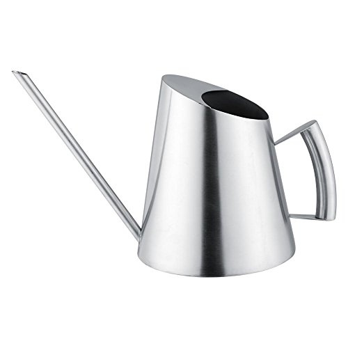 Watering Can Indoor Plants 1500ml/53oz Stainless Steel Watering Can Watering Can Brushed Garden Planting for House Bonsai and Flowers