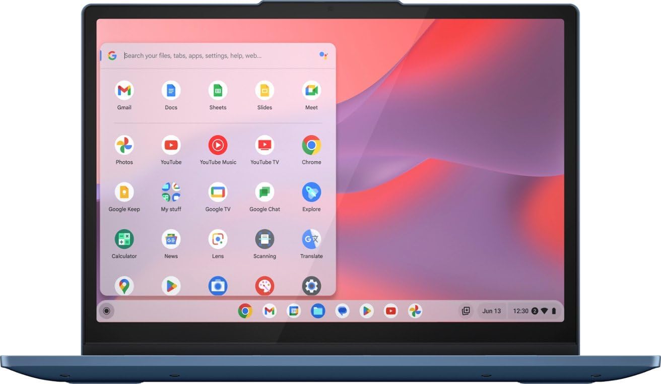 Lenovo Flex 3i 12.2" WUXGA Touch-Screen Chromebook Laptop, 360° flip-and-fold Design,Intel N100, 4GB Memory 192GB Storage(64GB eMMC+128GB Card), Intel UHD Graphics, Chrome OS, Abyss Blue, W/GaLiMu
