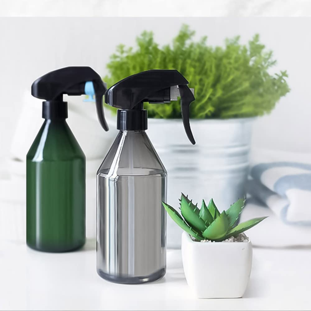 Tennedriv Green Watering Can for Indoor Plants with Long Spout, Water Spray Bottle for Plants, Plant Mister Spray Bottle