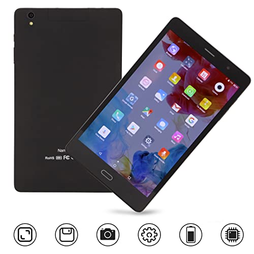 YOKAM 8 inch Tablet, 100240V 8 inch 4G Call Tablet 1920x1200 for Game US Plug