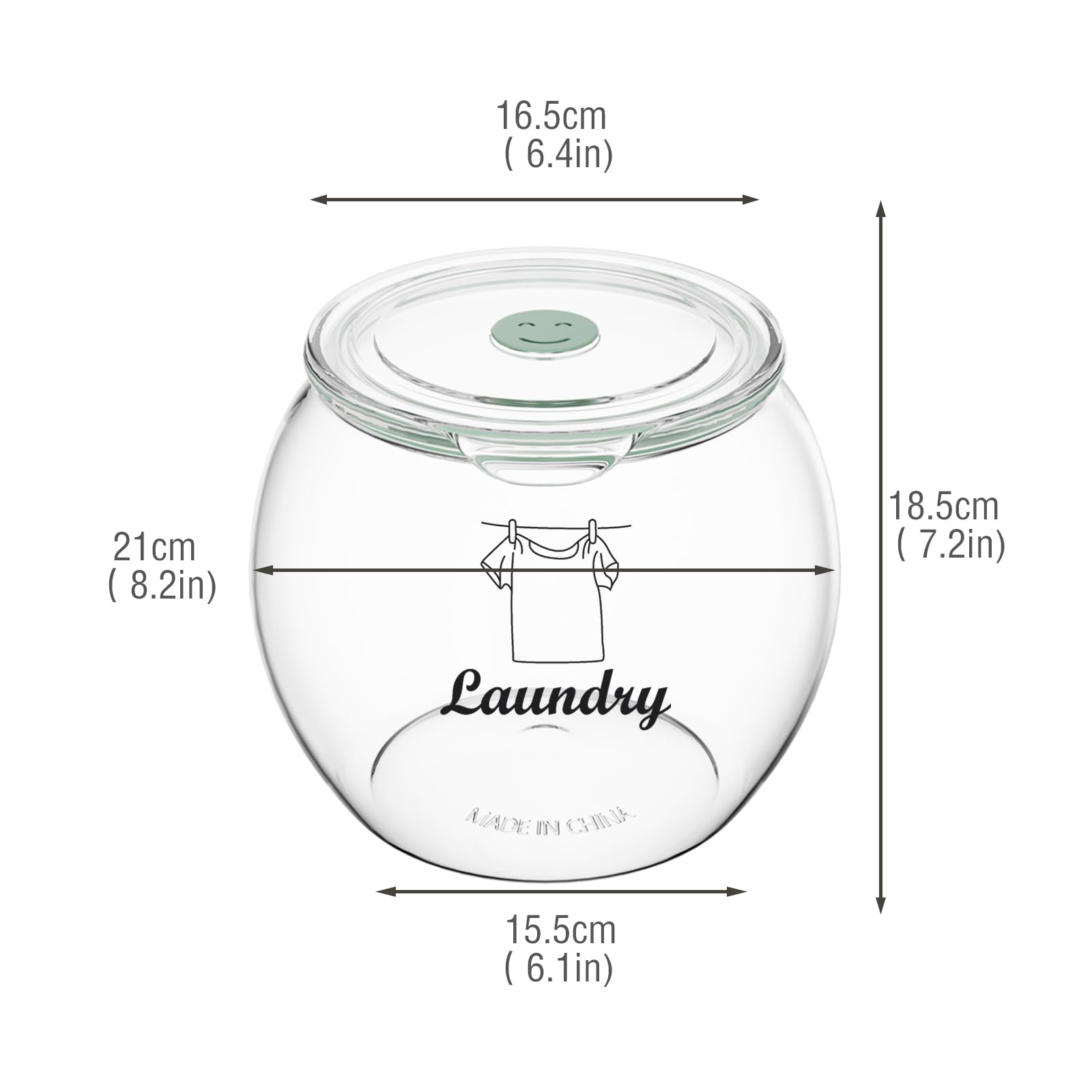 Xbopetda Laundry Powder Container Airtight, Laundry Detergent Dispenser with Mesuring Cup, Clear Plastic Laundry Powder Storage with Wide Opening, 4L High Capacity for Laundry Room Organization