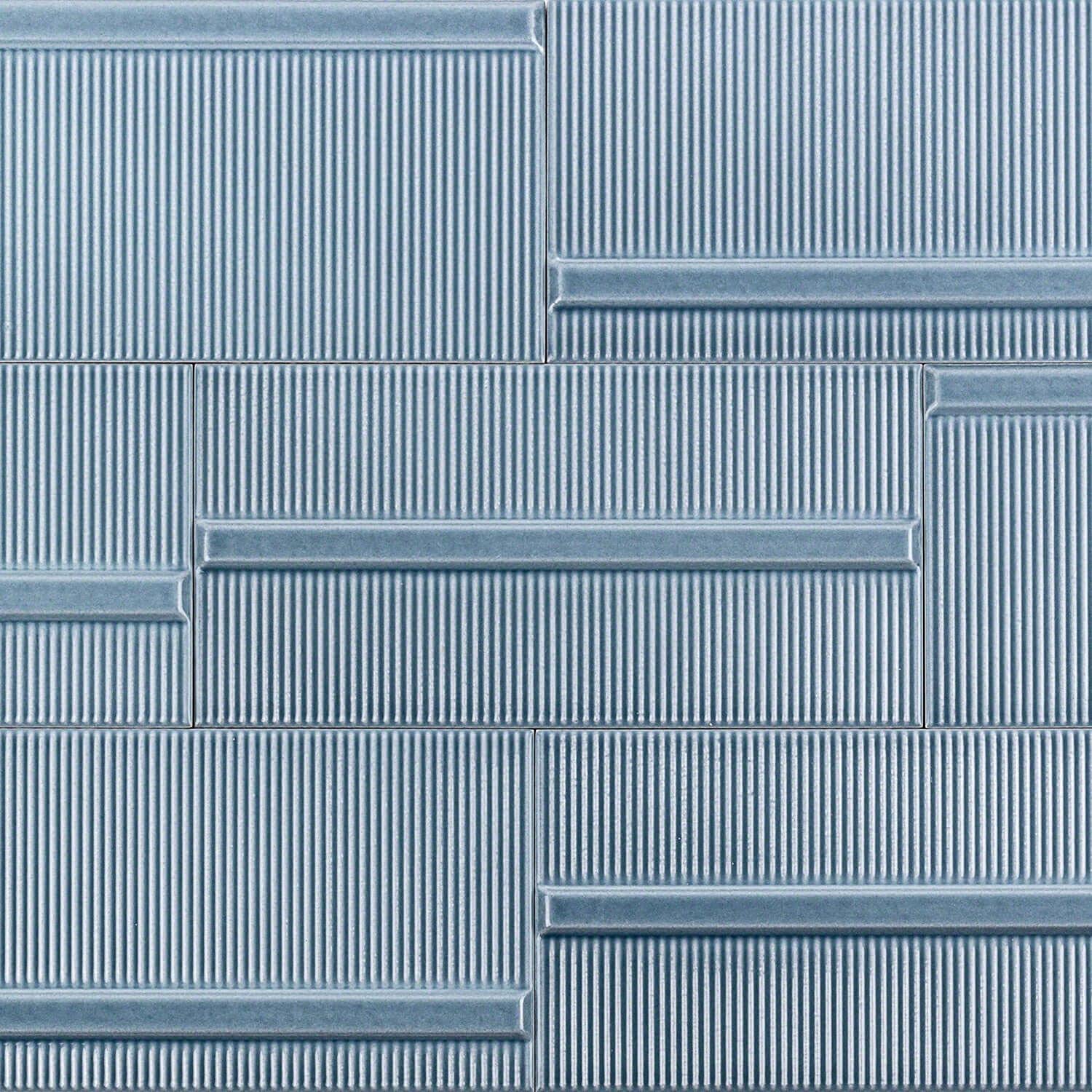Magnitude Echo Blue 4 in. x 8 in. Polished Ceramic Subway Wall Tile (50 Pieces 10.76 sq. ft. / Case)