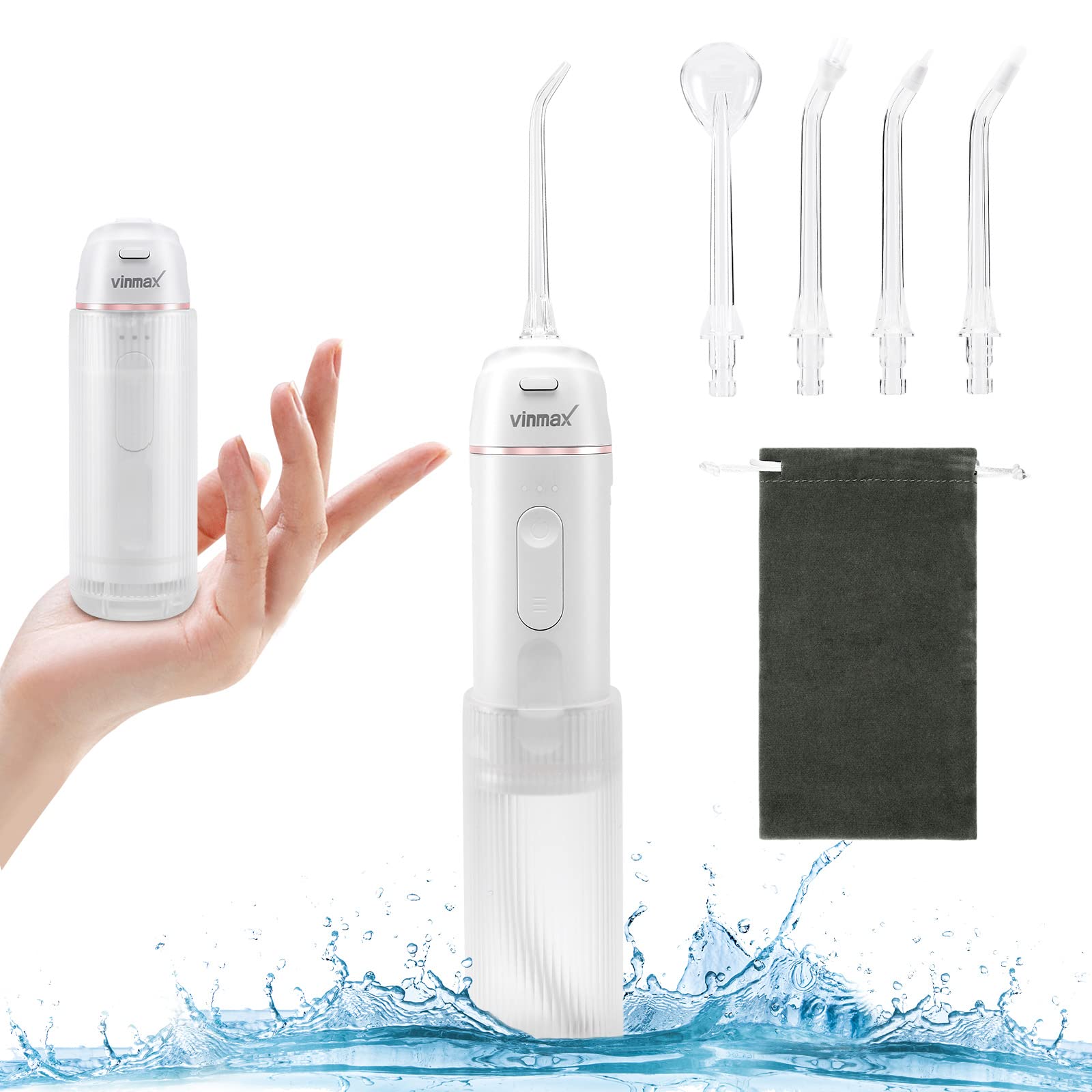 Water Flosser,Vinmax Portable Cordless