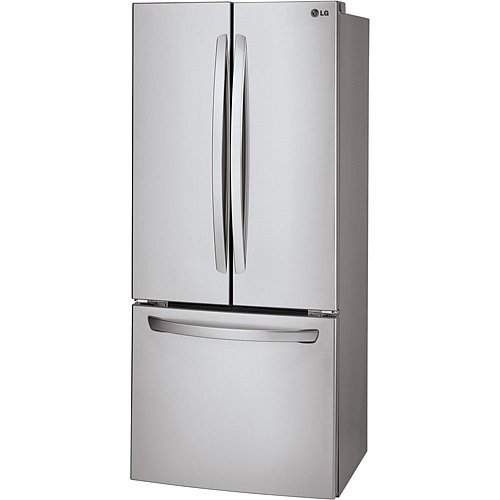 LG LFC22770ST French Door Refrigerator, 21.6 Cubic Feet, Stainless Steel