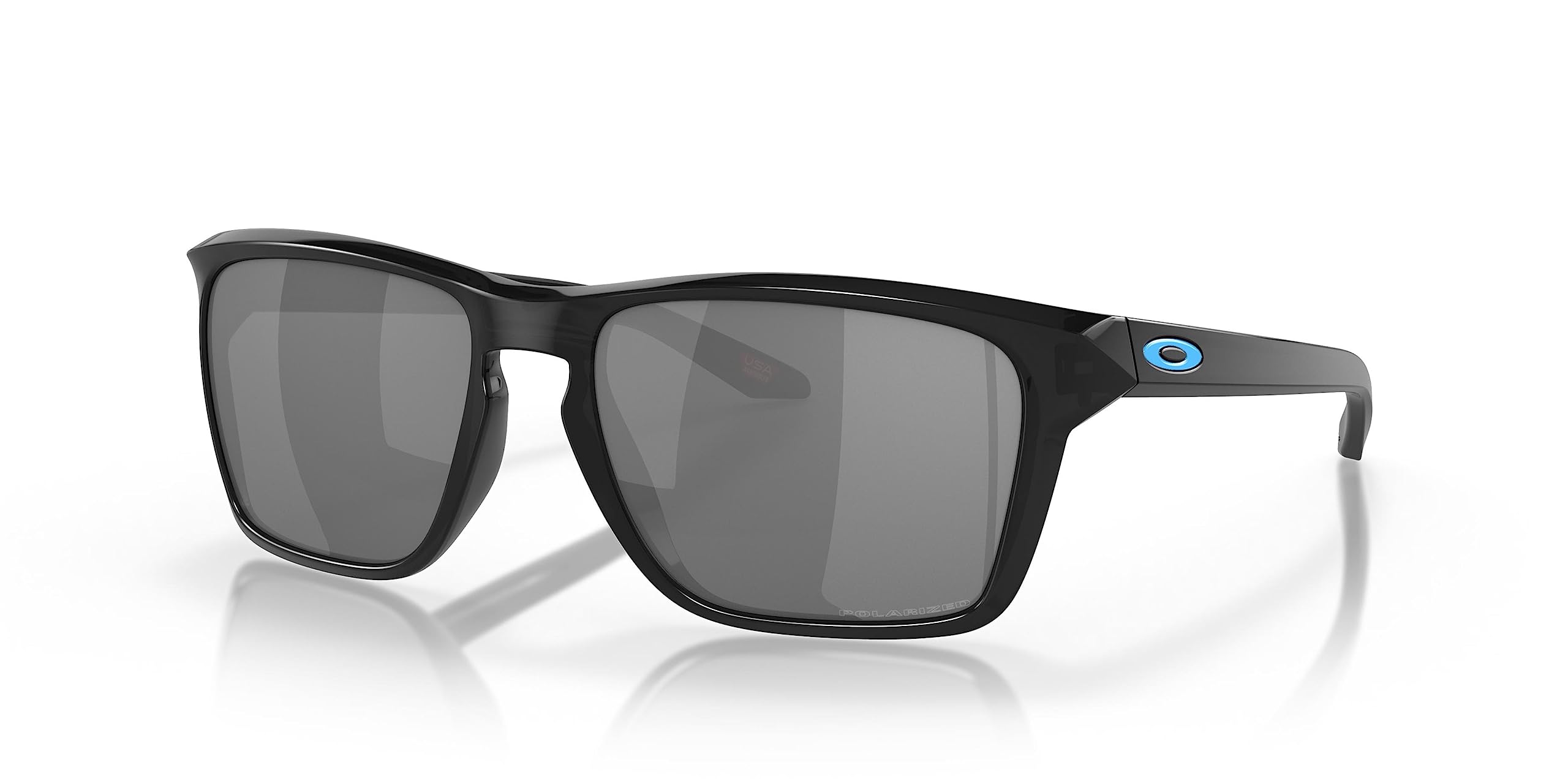 Oakley Men's OO9448 Sylas Rectangular Sunglasses, Hi Res Camo/Prizm Black, 57 mm