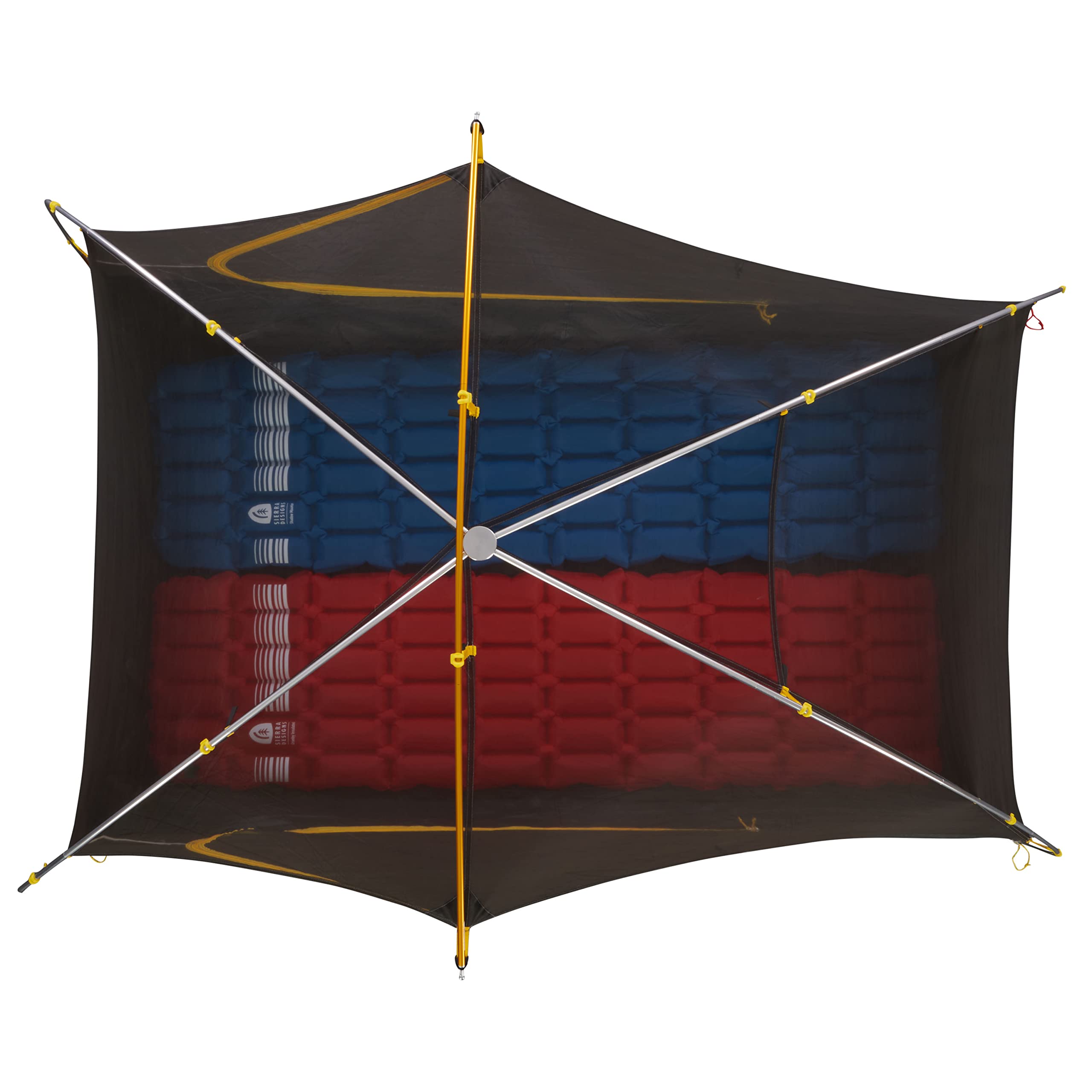 Sierra Designs Meteor 2 – Lightweight Backpacking Tent – Plenty of Room for 2 People – 2 Door 2 Vestibule Design – Fast and Easy 2 Pole Setup…