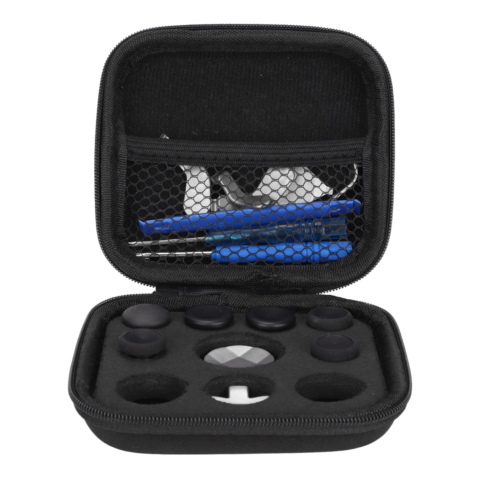 ReplacementAccessoryKit, Silver Comfortable Touch Metal Professional ControllerAccessoryParts Easy to Install for Game Controller